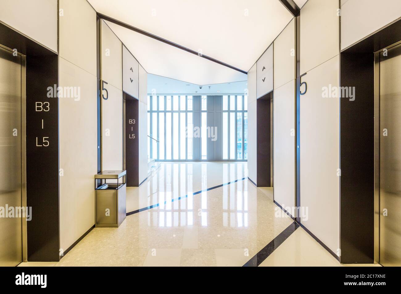 interior of modern corridor Stock Photo - Alamy