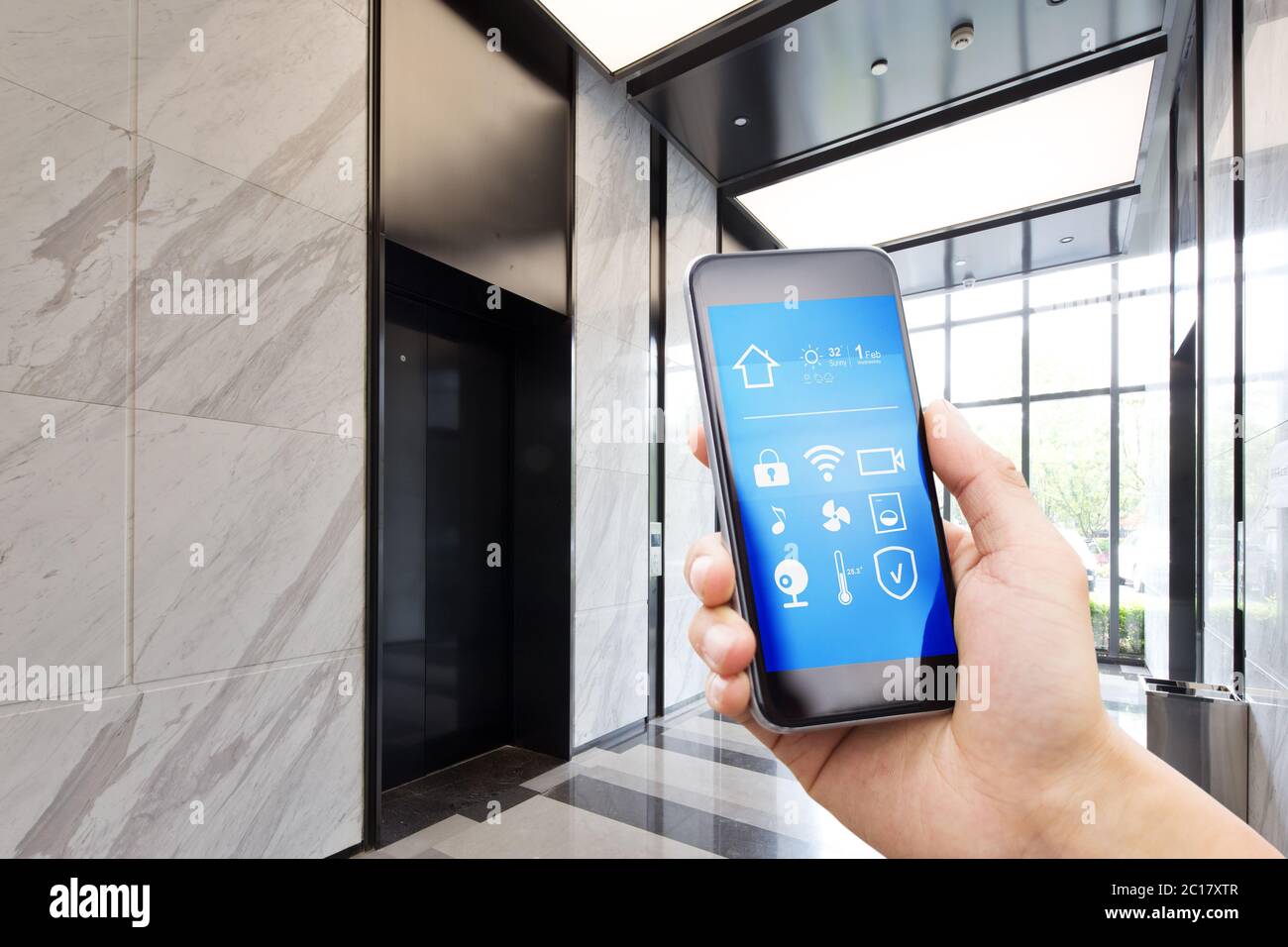 Mobile phone hallway hi-res stock photography and images - Alamy