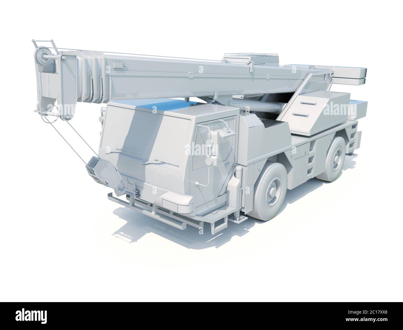 Truck mounted crane hi-res stock photography and images - Alamy