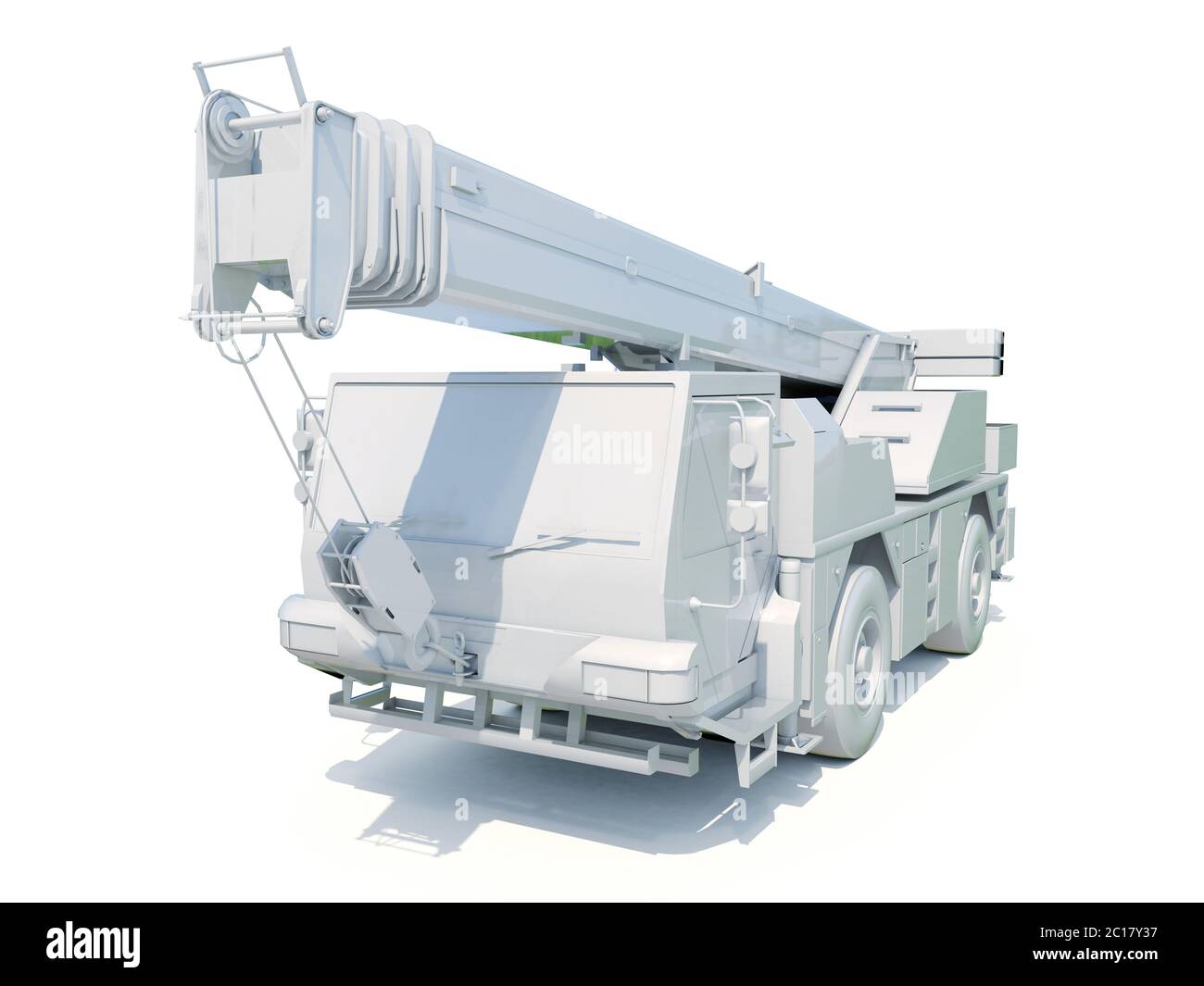 Jcb crane Cut Out Stock Images & Pictures - Alamy