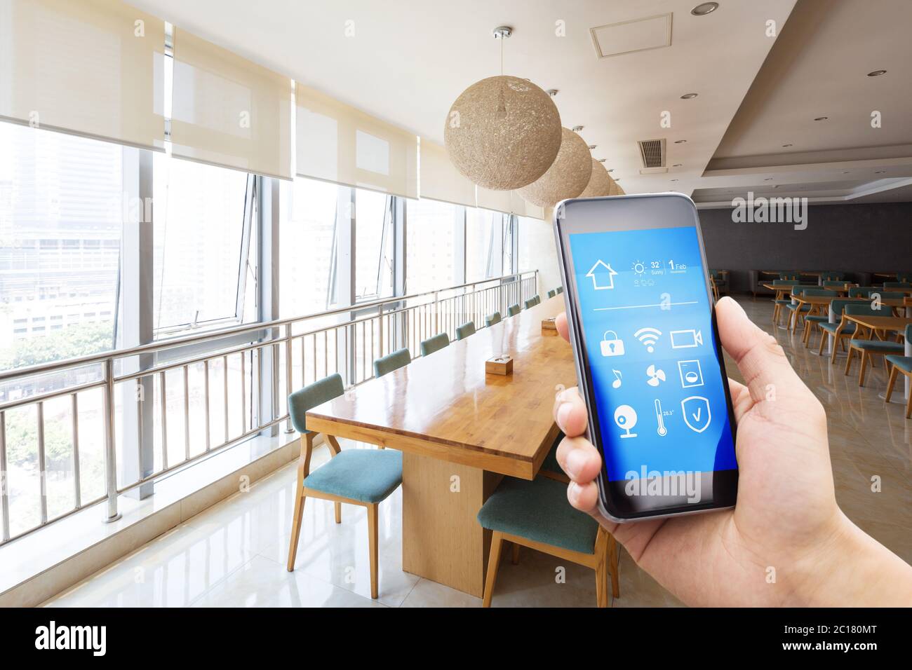 Device cafeteria hi-res stock photography and images - Alamy