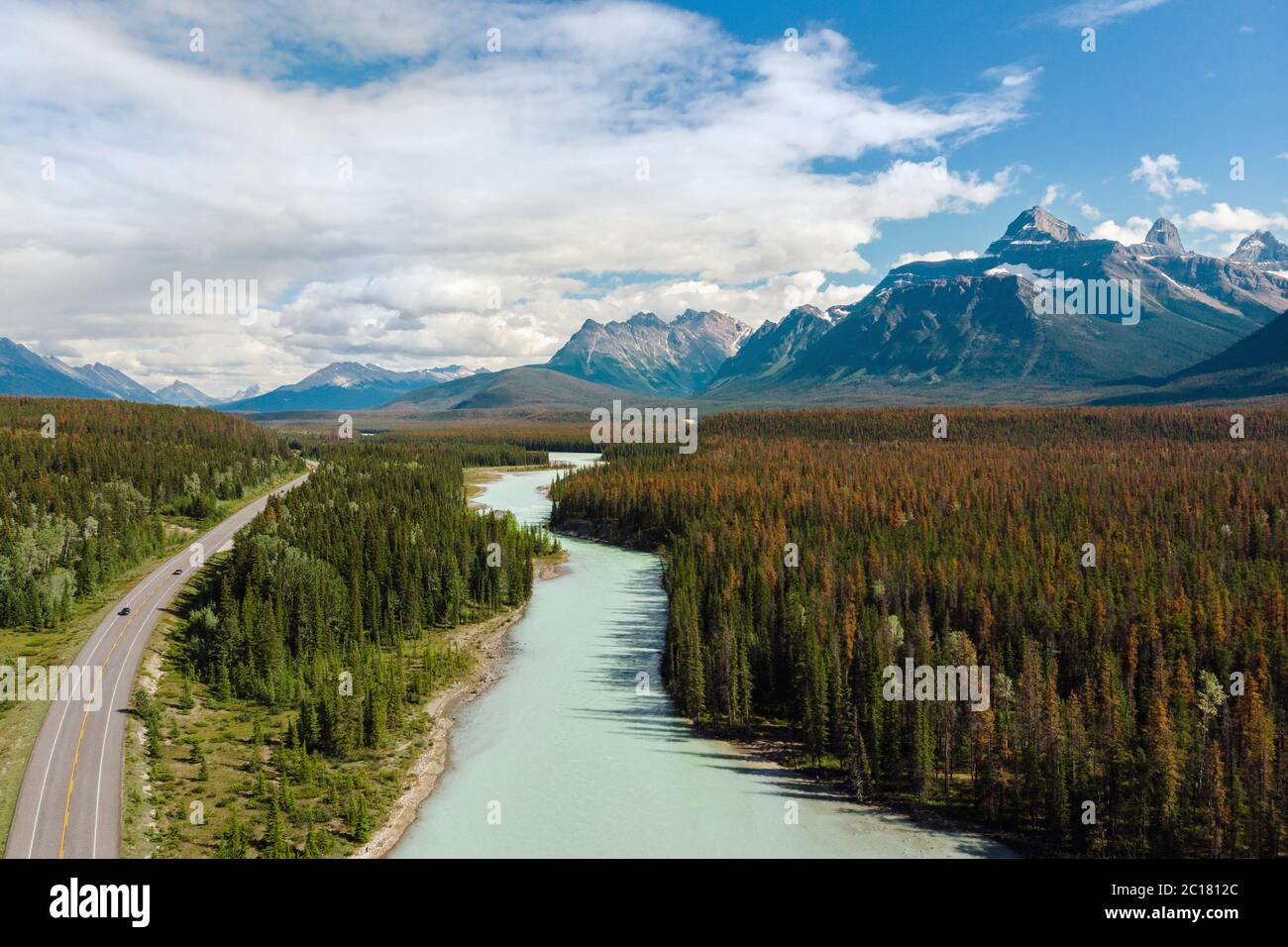 Icefields parkway highway hi-res stock photography and images - Alamy