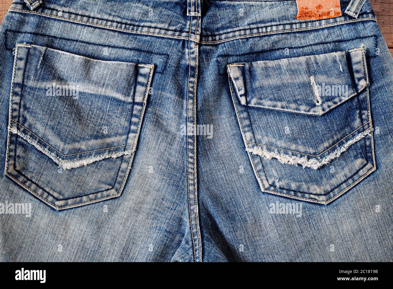 Dusty blue jeans hi-res stock photography and images - Alamy