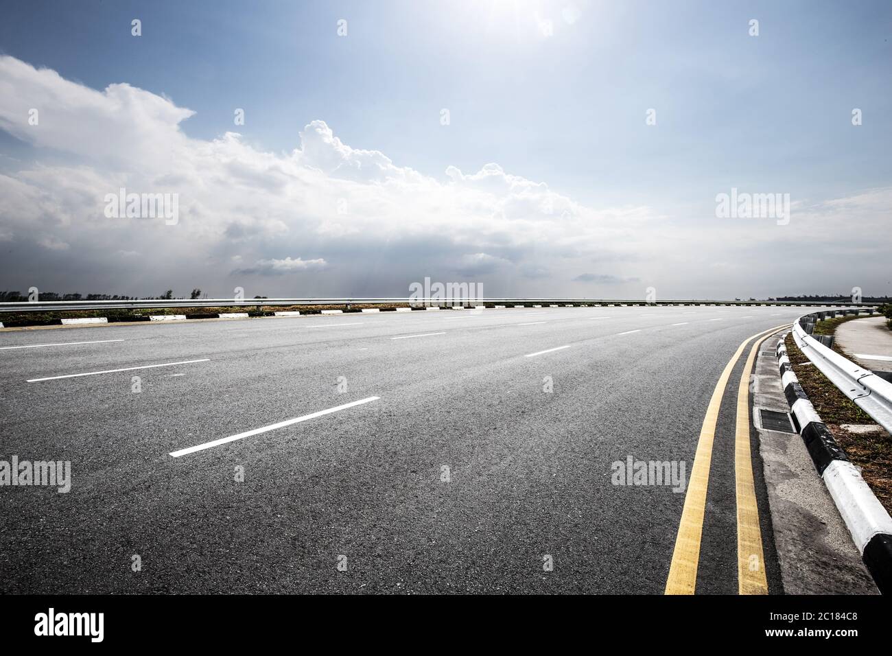 Empty rural road in hi-res stock photography and images - Alamy