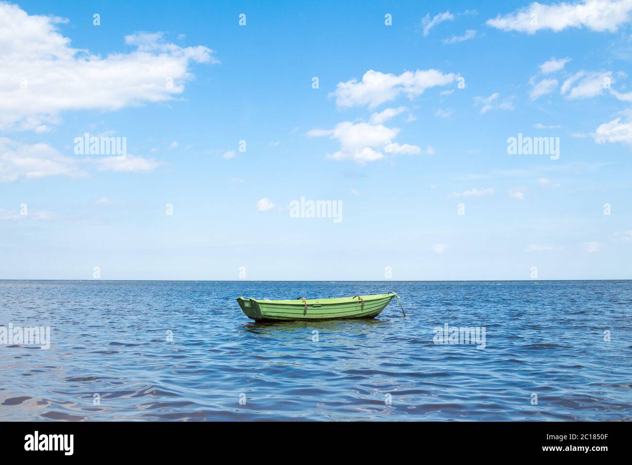 Empty fishing boat hi-res stock photography and images - Alamy