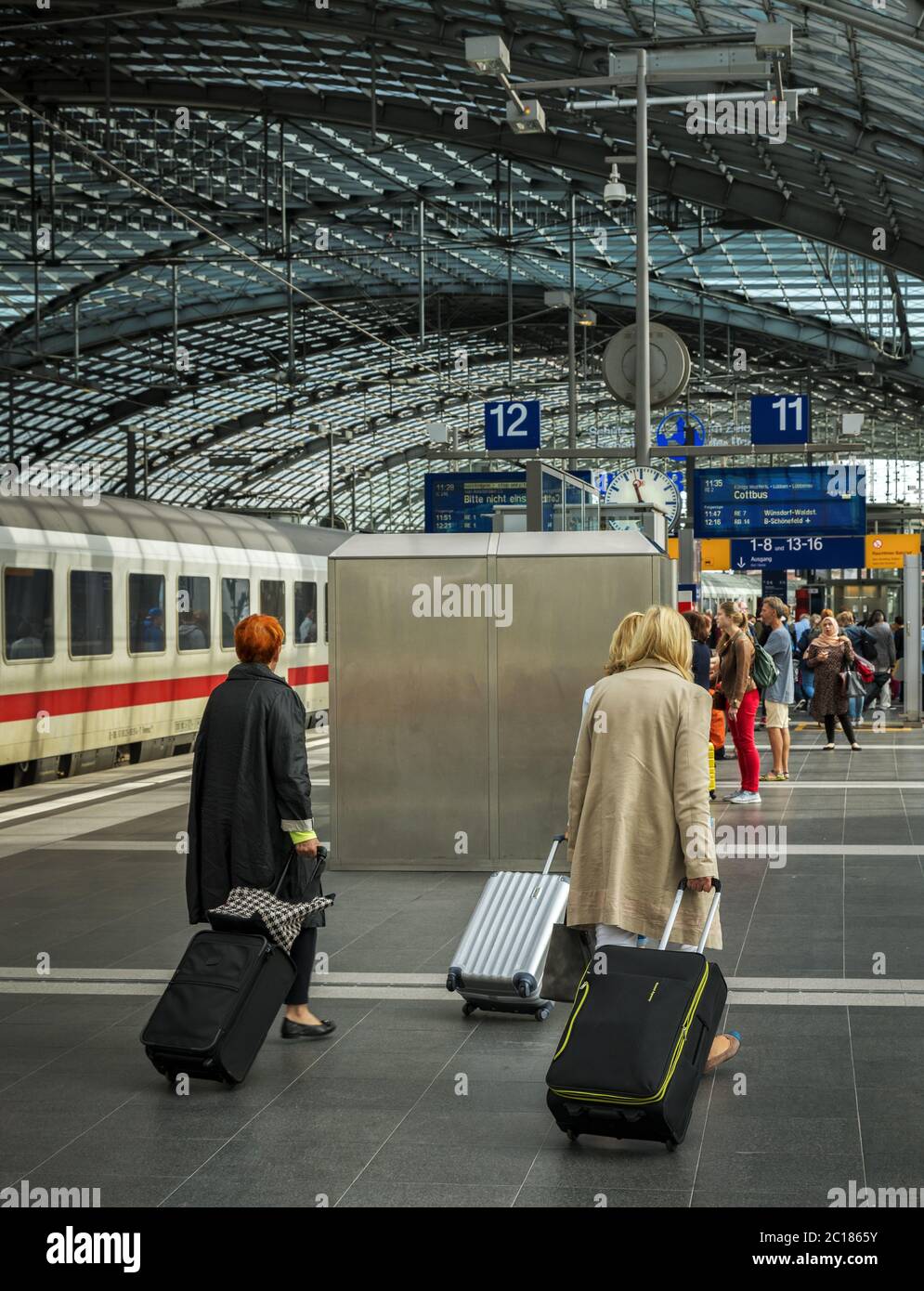 Rail travelers hi-res stock photography and images - Alamy