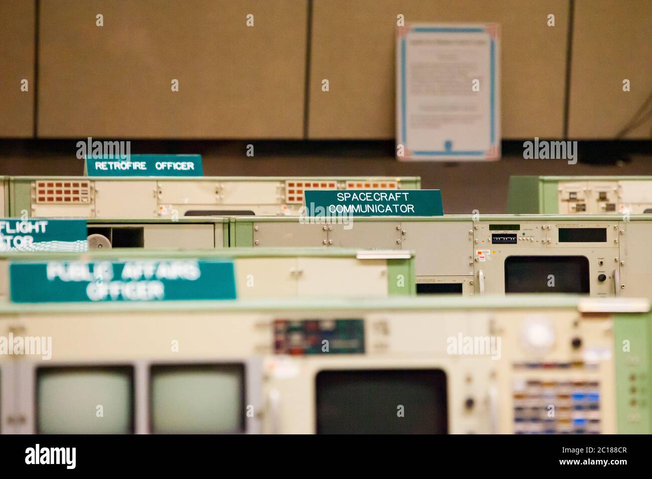 Mission Control Center Houston Texas USA Stock Photo - Alamy