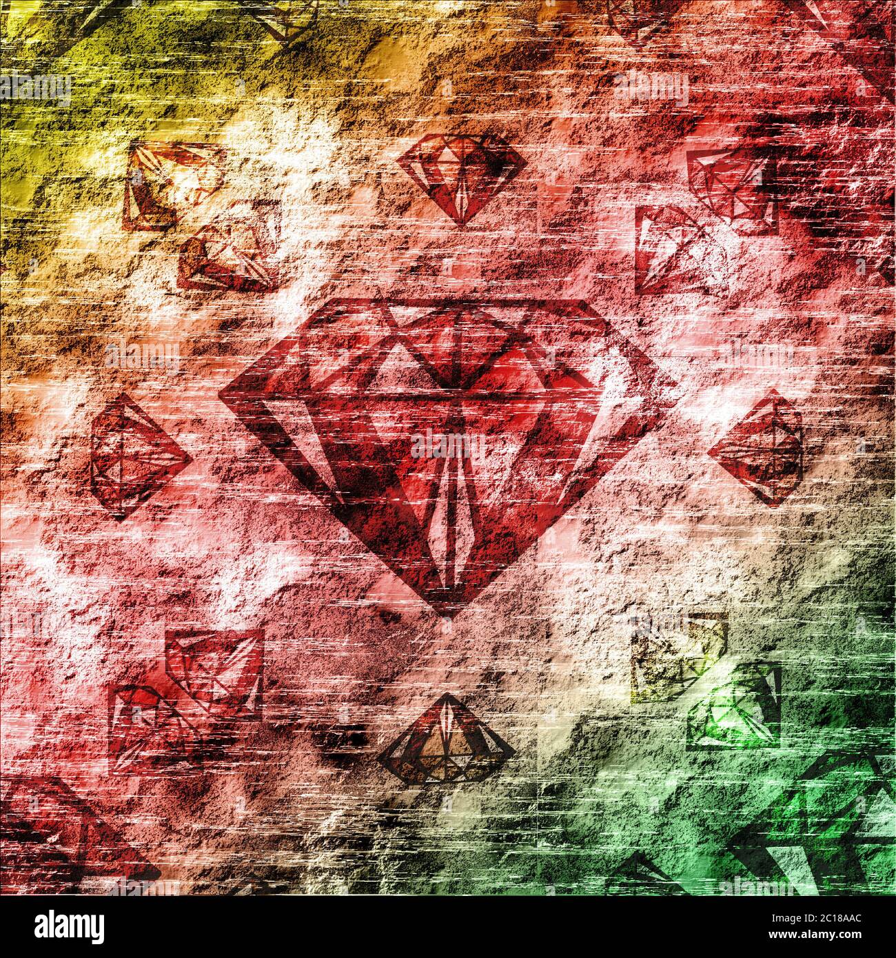 Diamond Rock Background Stock Photo - Alamy