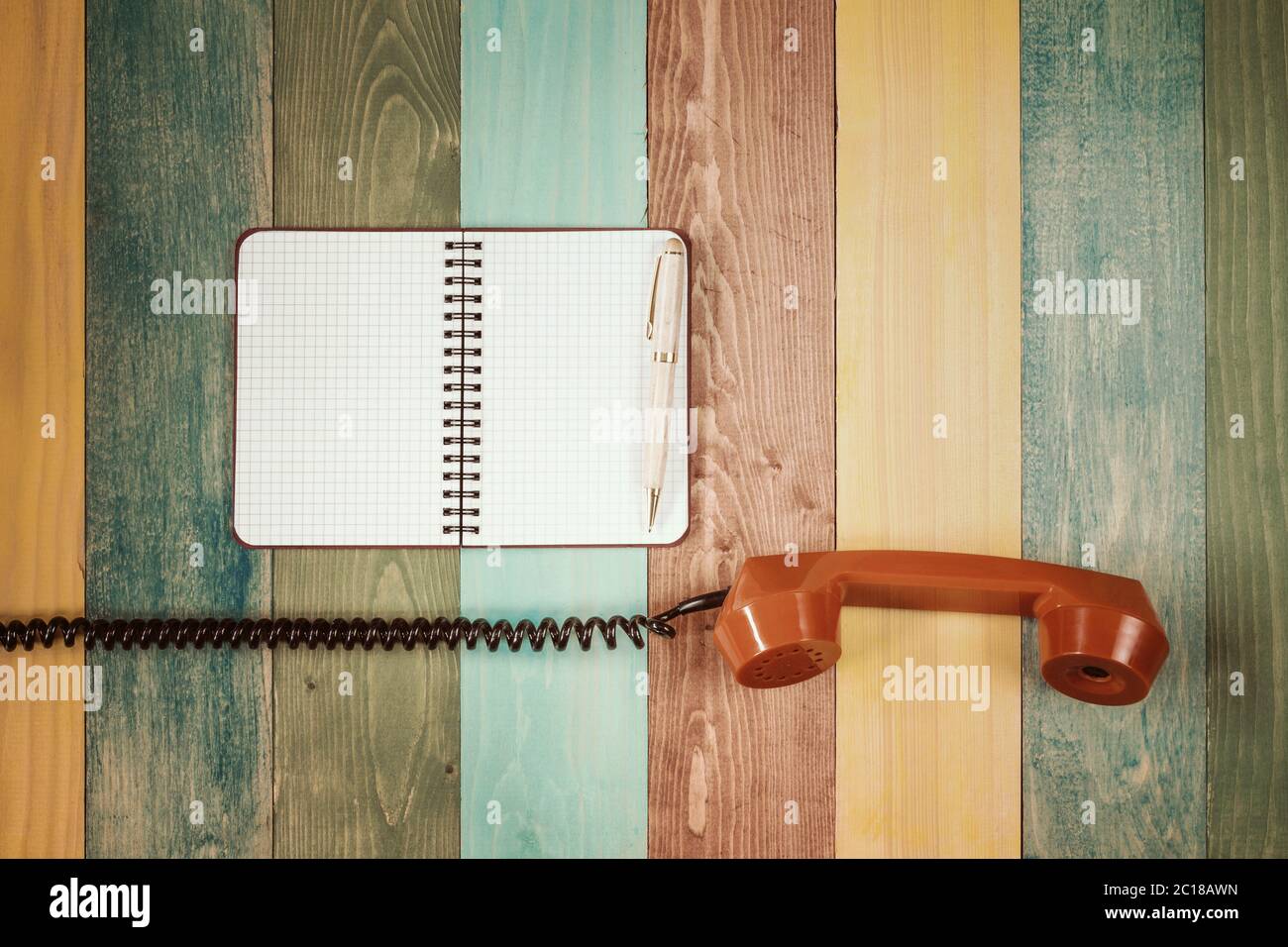Orange Telephone High Resolution Stock Photography and Images - Alamy