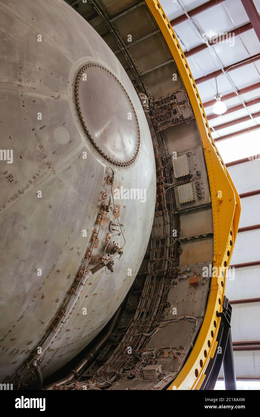 Saturn v rocket display hi-res stock photography and images - Alamy