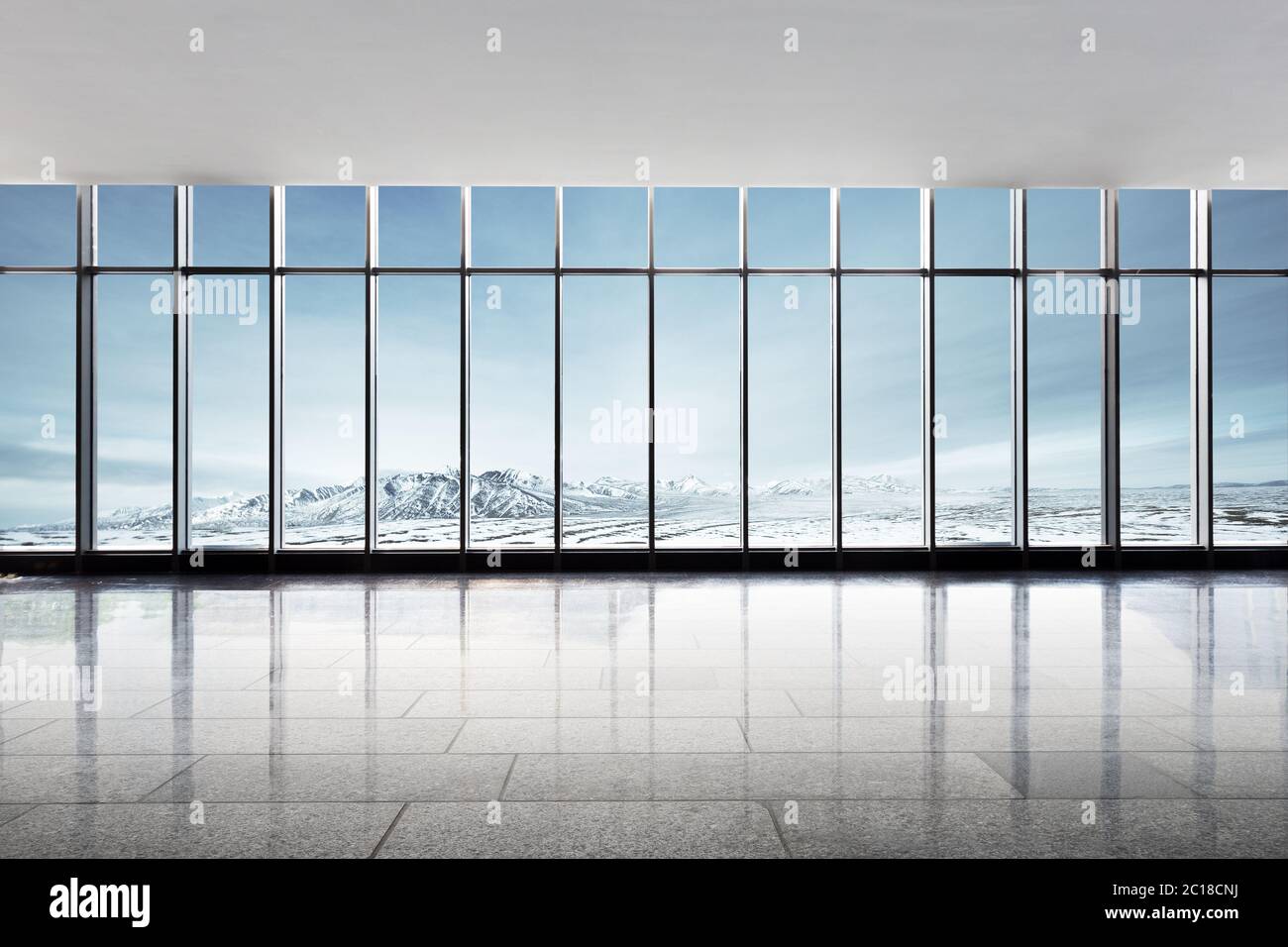 Empty office window hi-res stock photography and images - Alamy