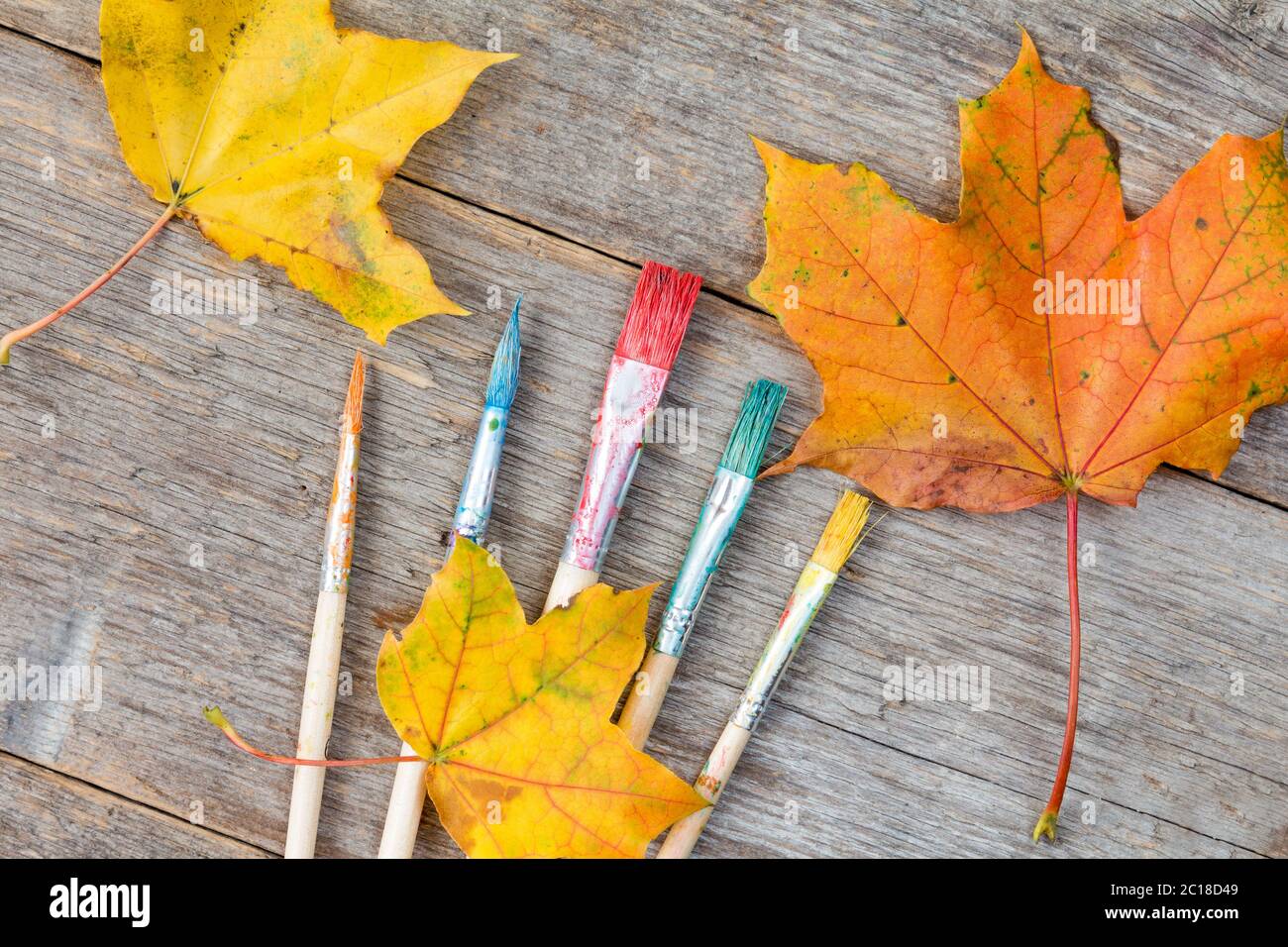 Colors of autumn abstract Stock Photo - Alamy