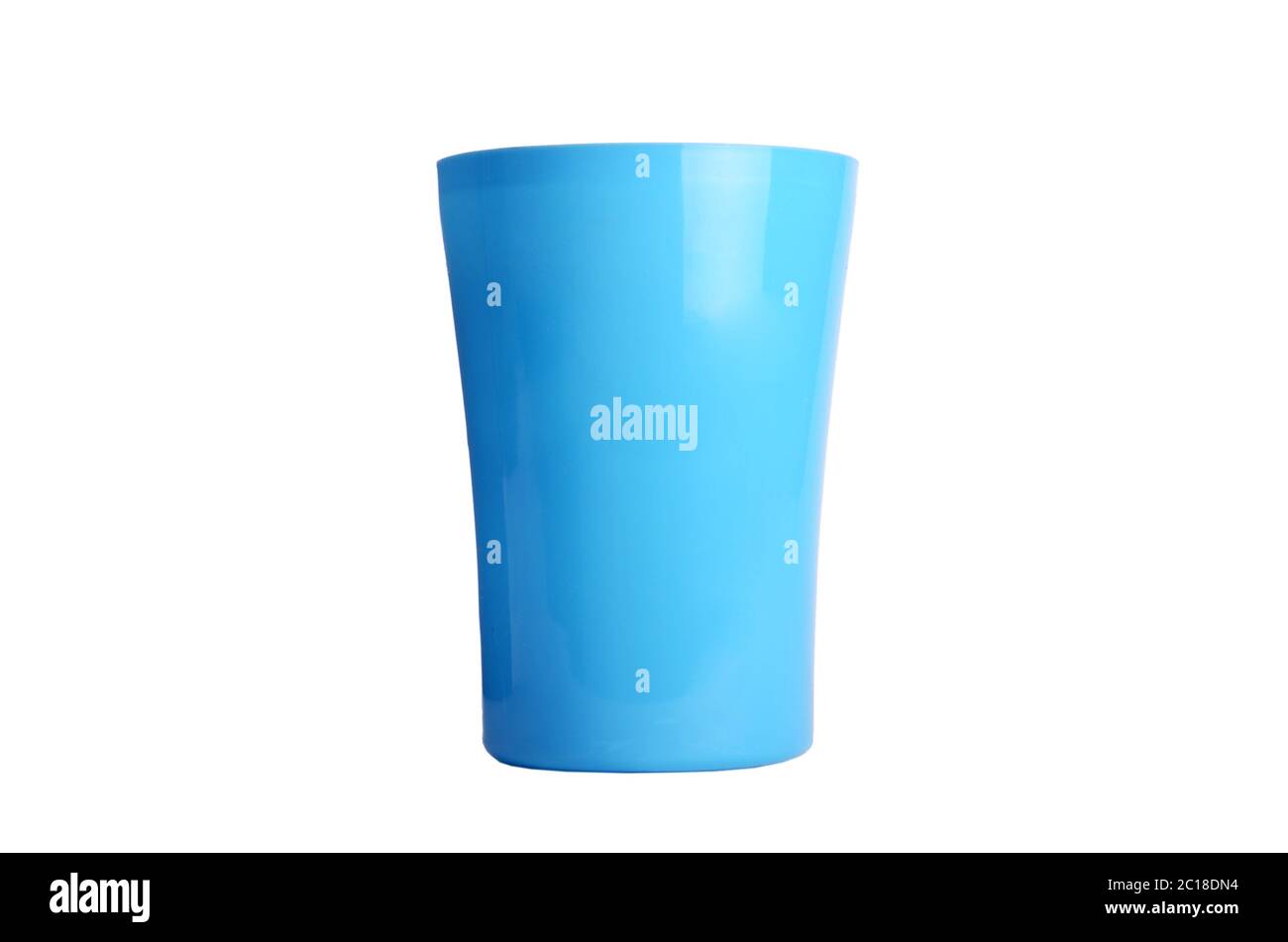 Plastic cup isolated on white background Stock Photo - Alamy