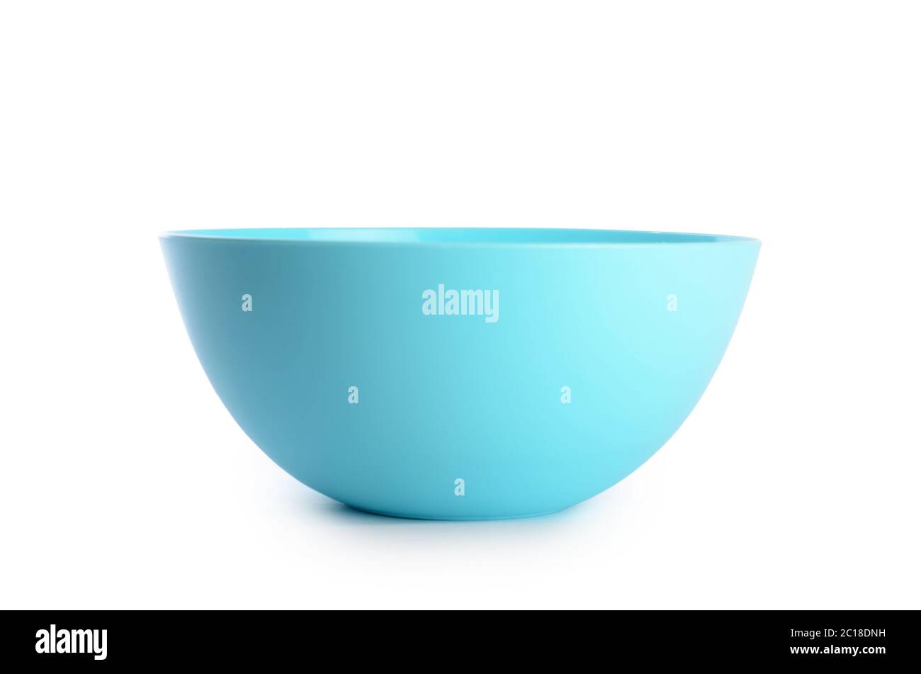 Plastic colorful plates isolated on white Stock Photo - Alamy