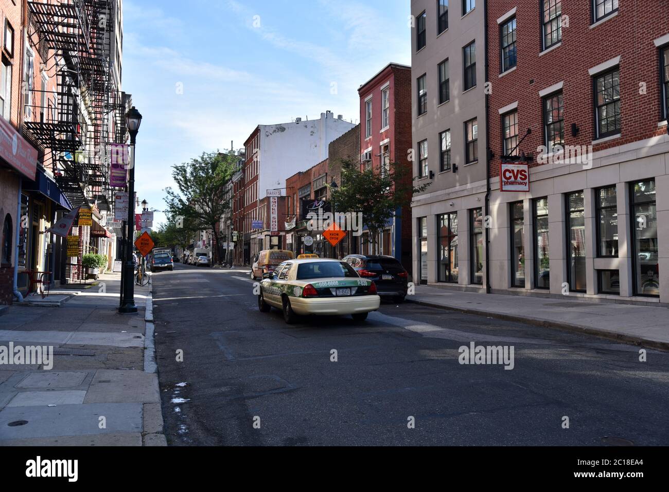 Taxi cab philadelphia car hi-res stock photography and images - Alamy