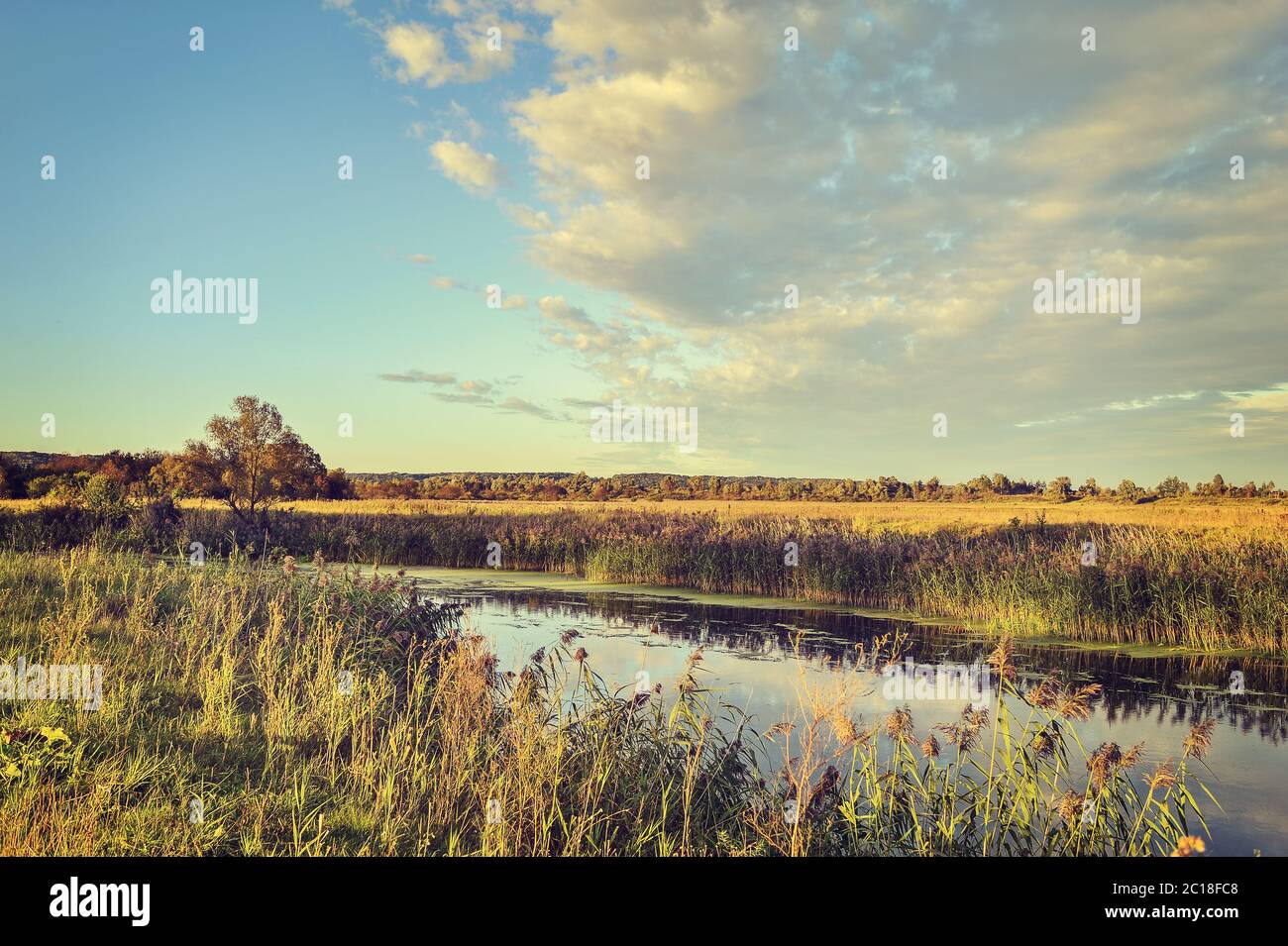 Colorful river landscape hi-res stock photography and images - Alamy