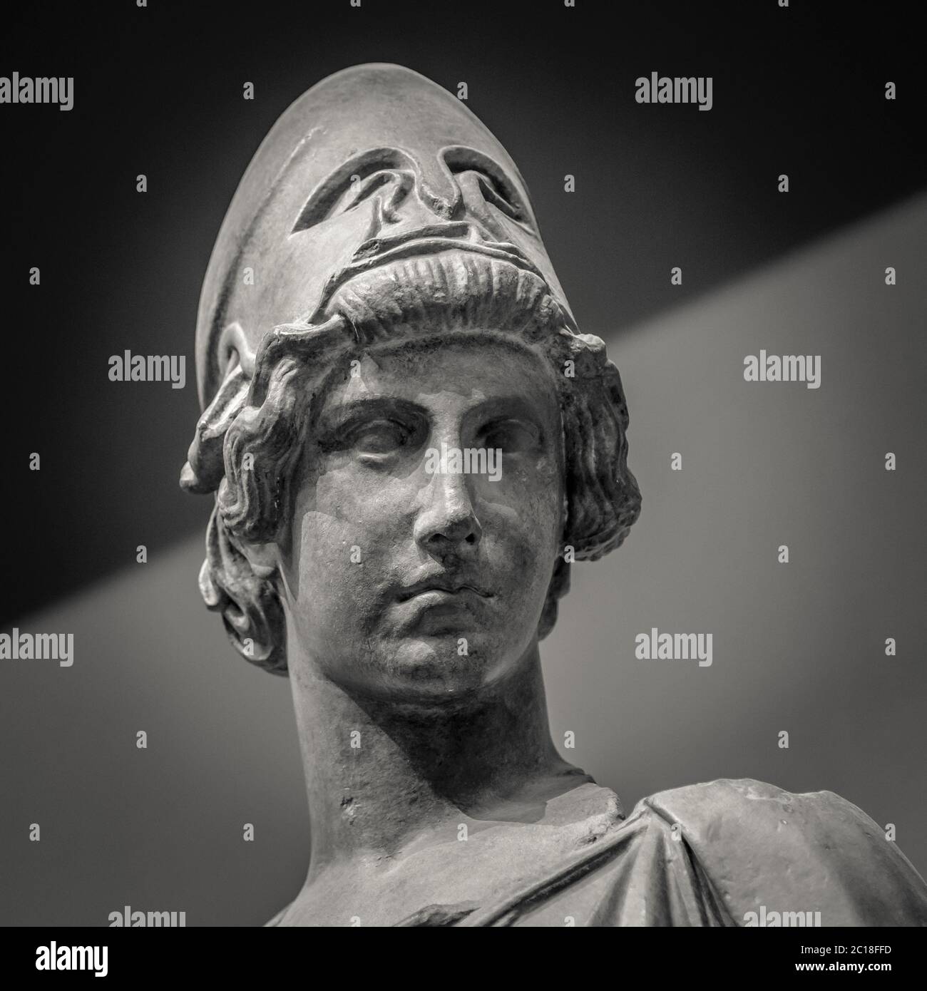 Athena the ancient Greek goddess Stock Photo - Alamy