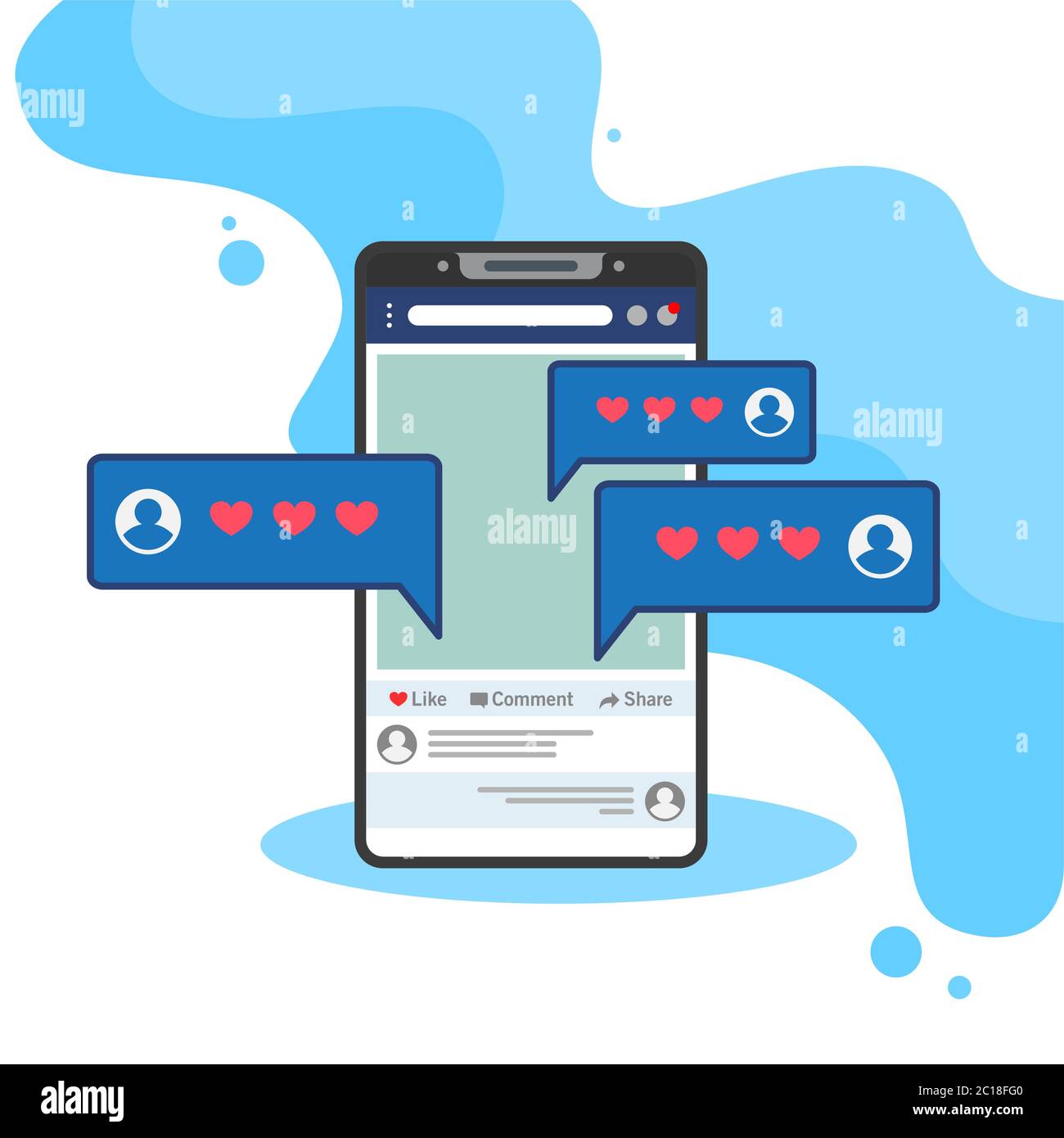 Conversation social interaction Stock Vector Images - Alamy