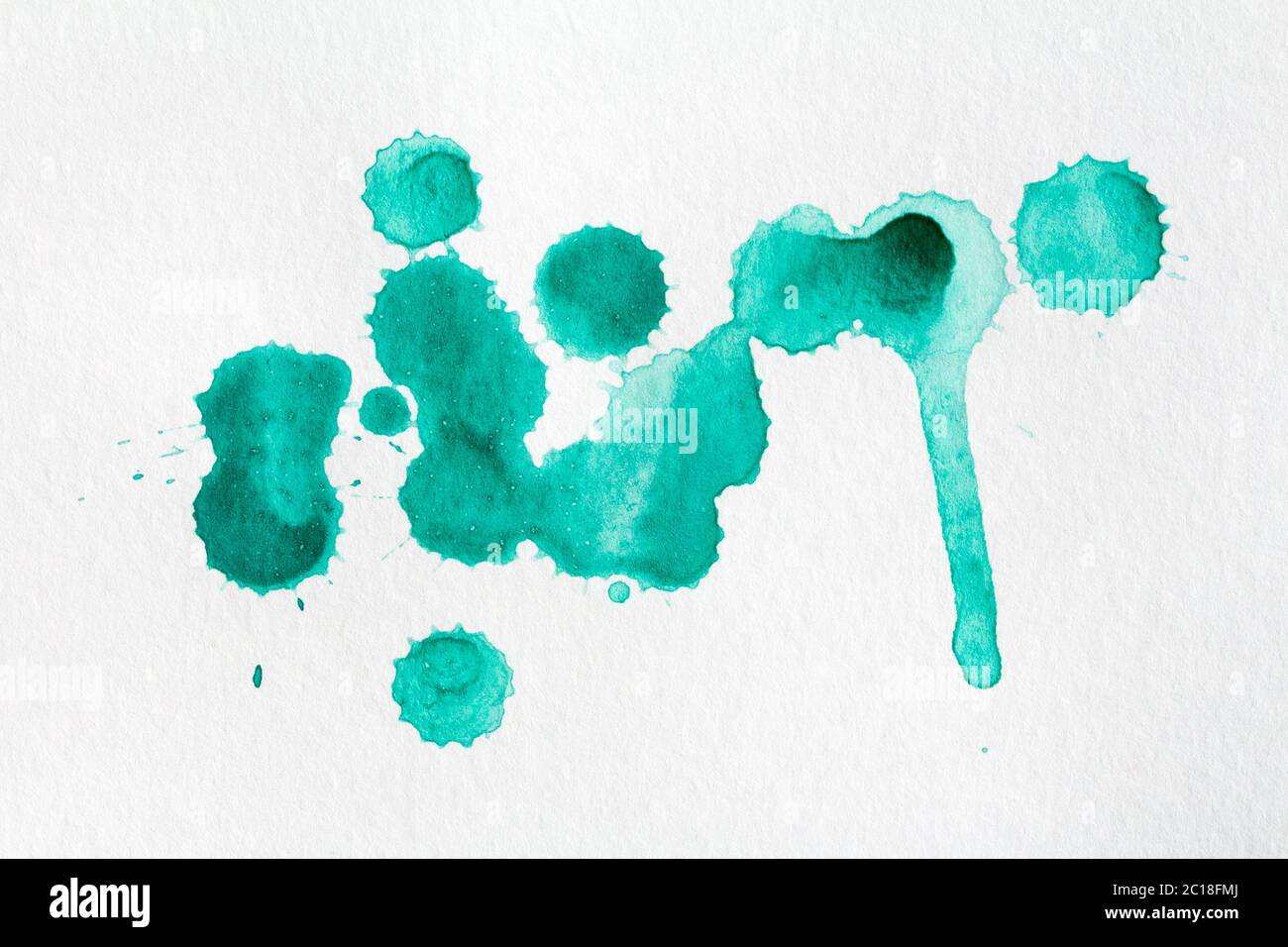 Splatter of watercolor paint Stock Photo - Alamy