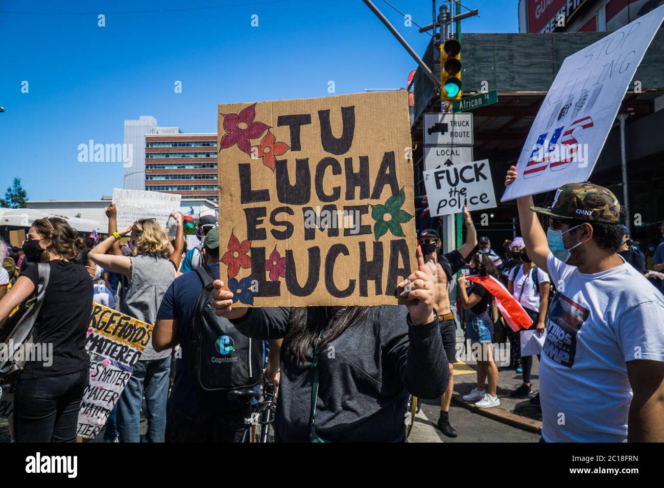 New York City, United States. 14th June, 2020. Puerto Ricans and the ...
