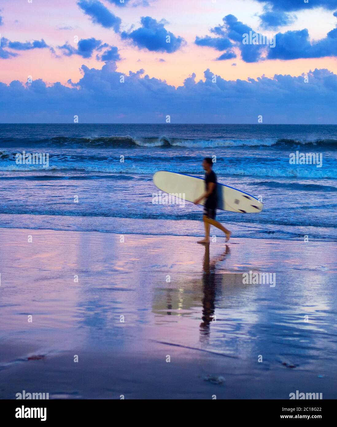 Surfing motion blur Stock Photo - Alamy