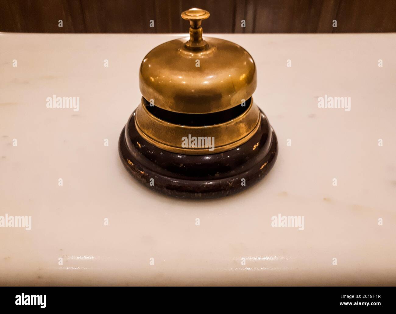 Bell desk hi-res stock photography and images - Alamy