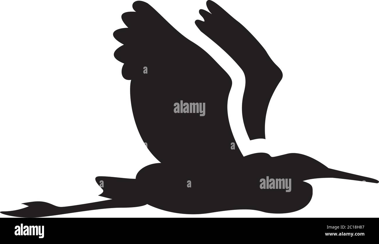 Bird Icon In Flat Style Vector For Apps, UI, Websites. Black Icon ...