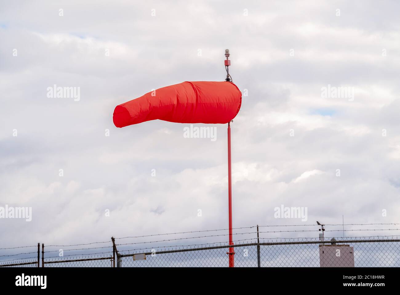 Barbed wire fence blowing hi-res stock photography and images - Alamy