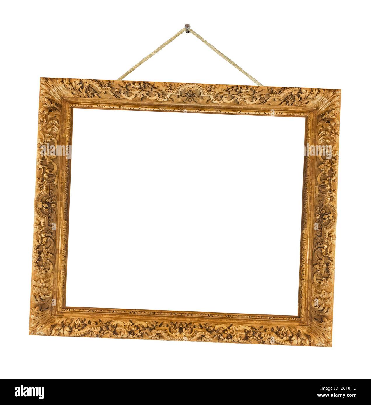Ornate picture frame string hi-res stock photography and images - Alamy