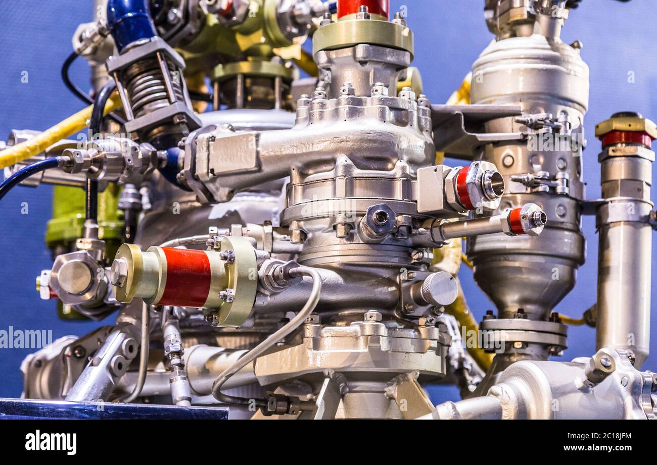 Rocket Engine Launcher Detail Exhibition Stock Photo - Alamy