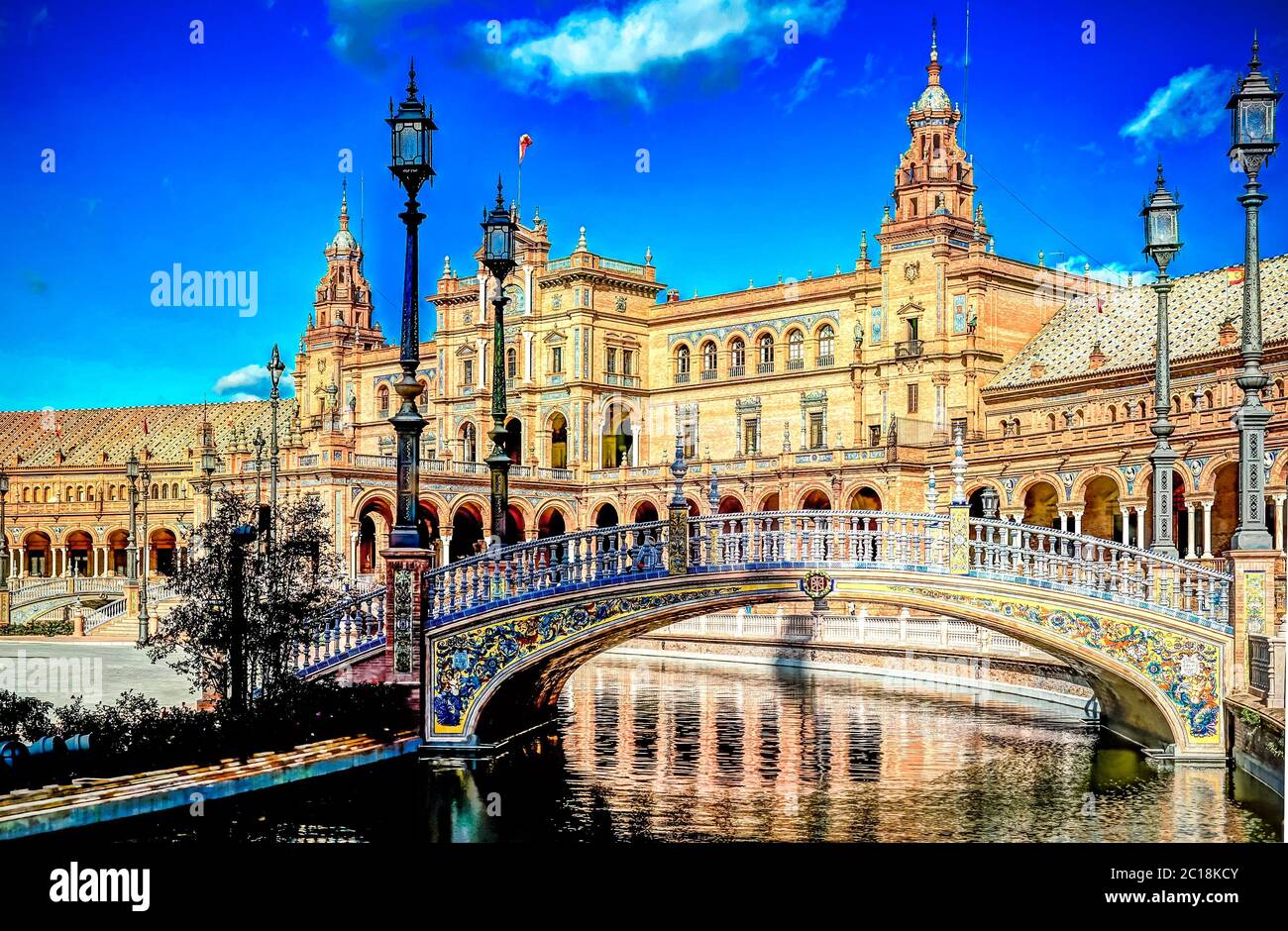 Seville historic square hi-res stock photography and images - Alamy