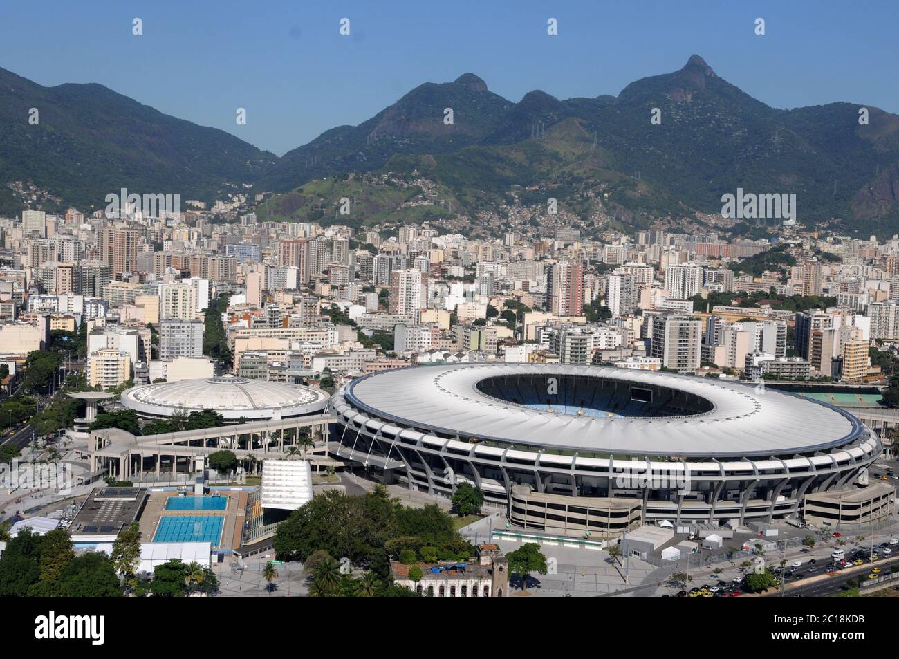 Rio de Janeiro-Brazil 15 June 2020, Maracanã Football stadium, which ...
