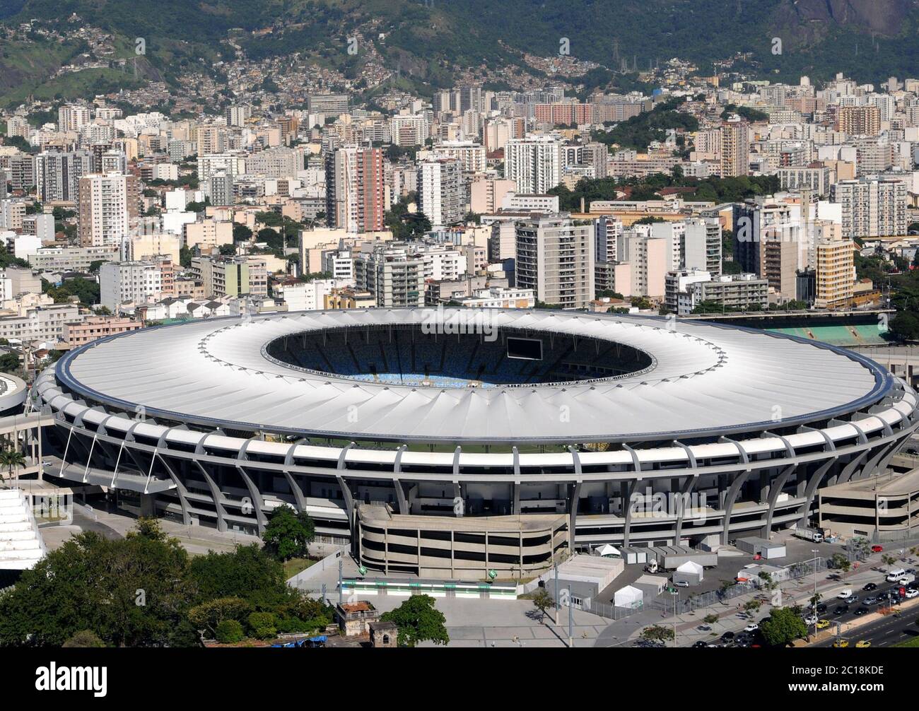 Rio de Janeiro-Brazil 15 June 2020, Maracanã Football stadium, which ...