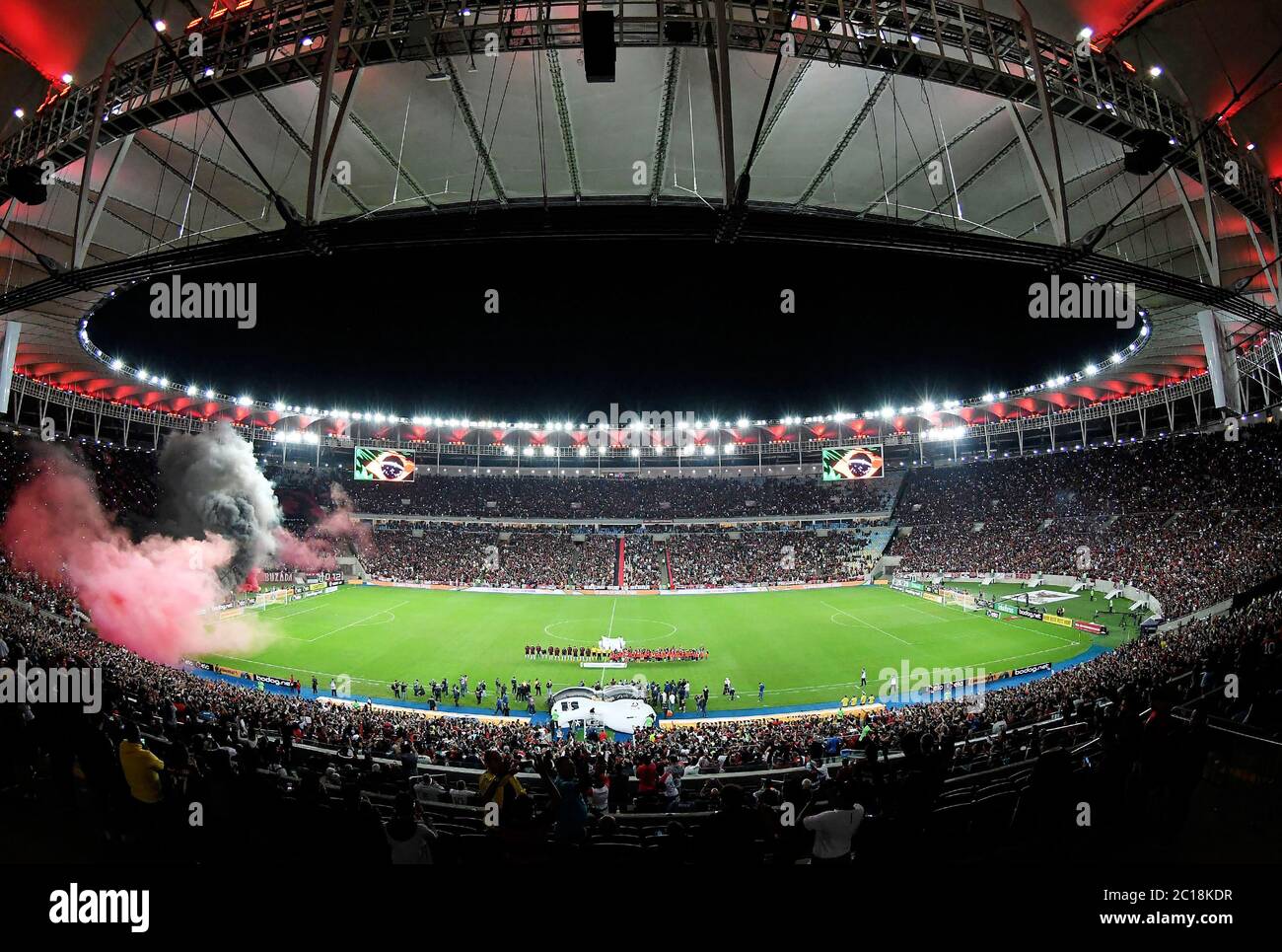 Rio de Janeiro-Brazil 15 June 2020, Maracanã Football stadium, which ...