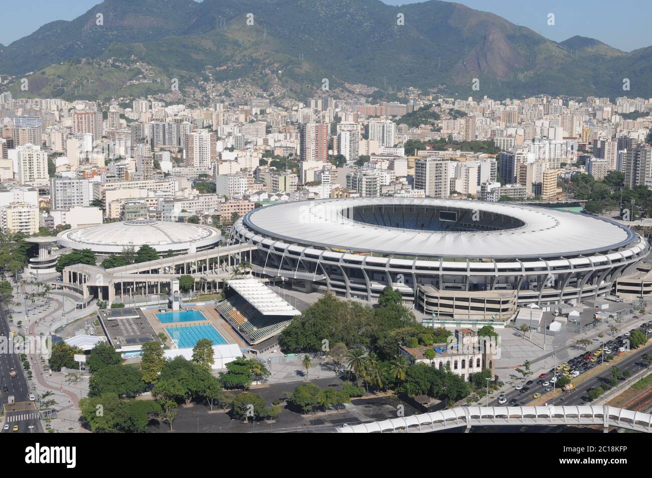Rio de Janeiro-Brazil 15 June 2020, Maracanã Football stadium, which ...