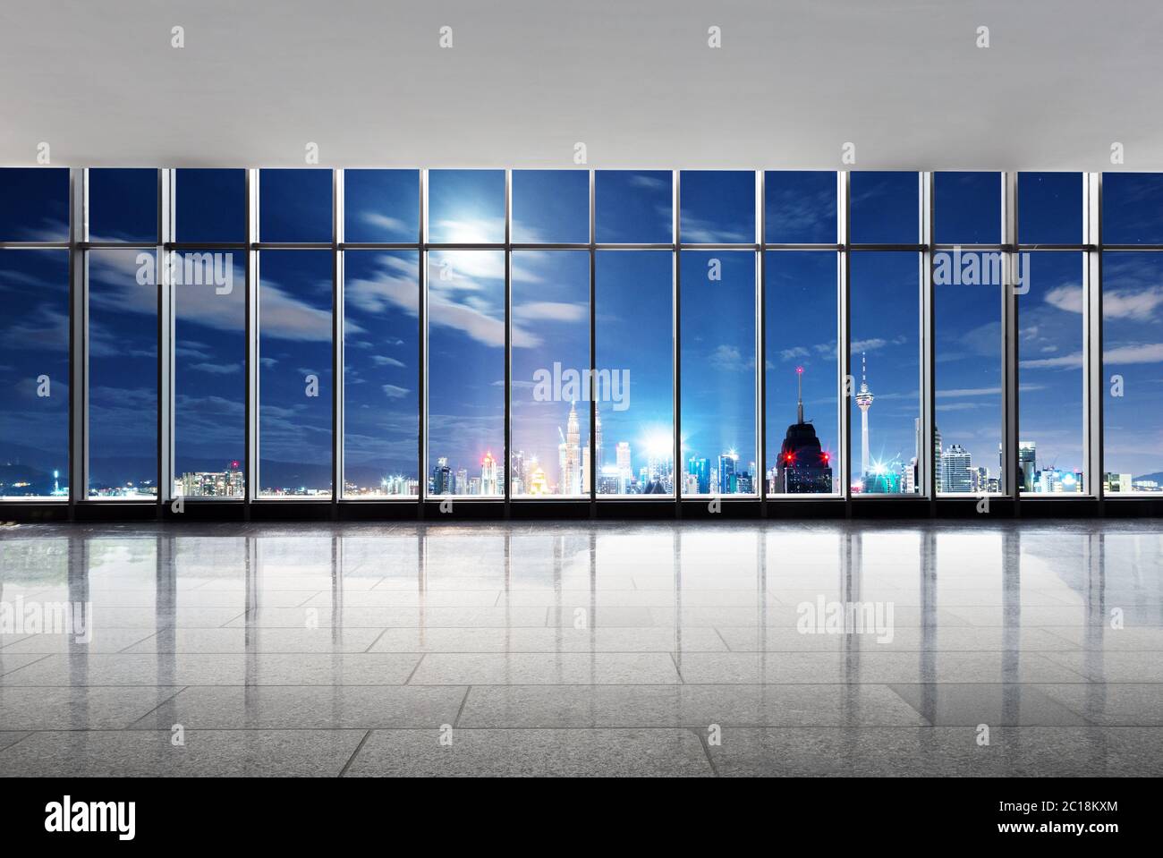 Empty office cityscape kuala hi-res stock photography and images - Alamy