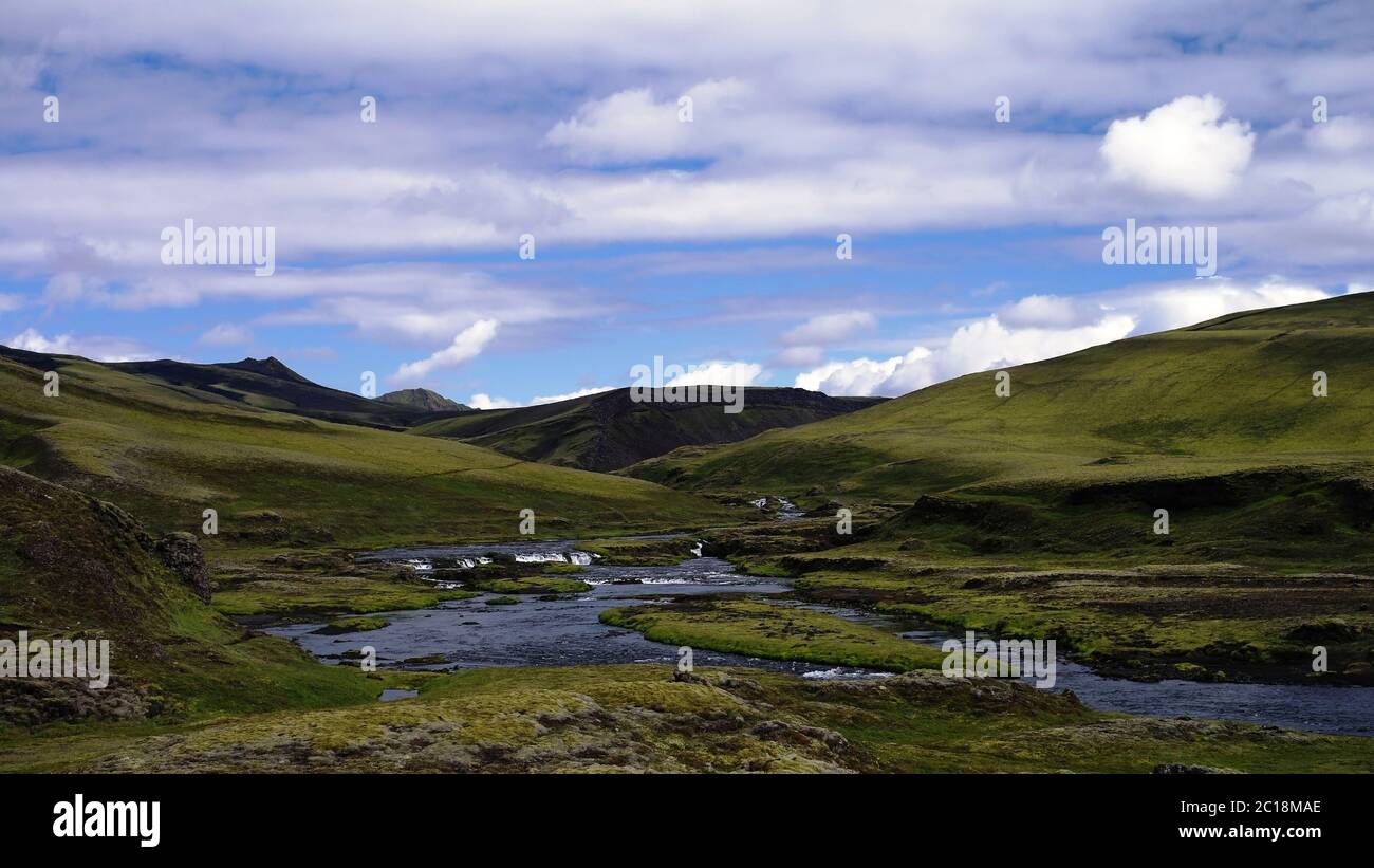 Eldgja canyon hi-res stock photography and images - Alamy
