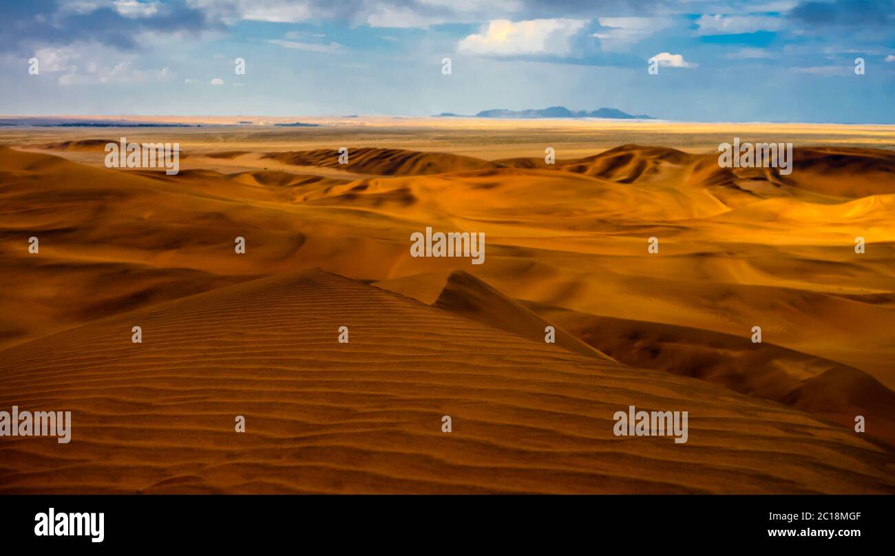 Landscape with sand dunes near Swakopmund Namibia Stock Photo - Alamy