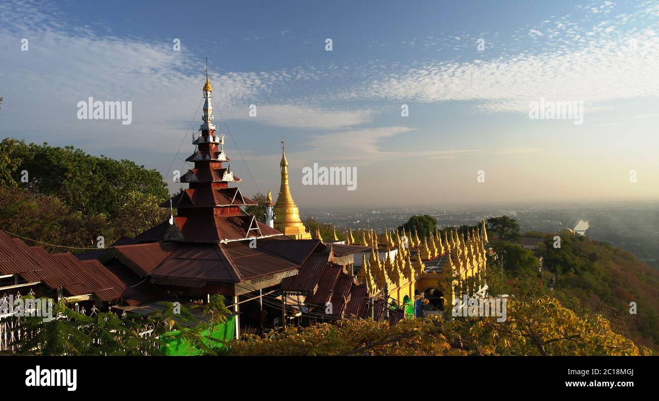 Panoramic landscape myanmar hi-res stock photography and images - Alamy