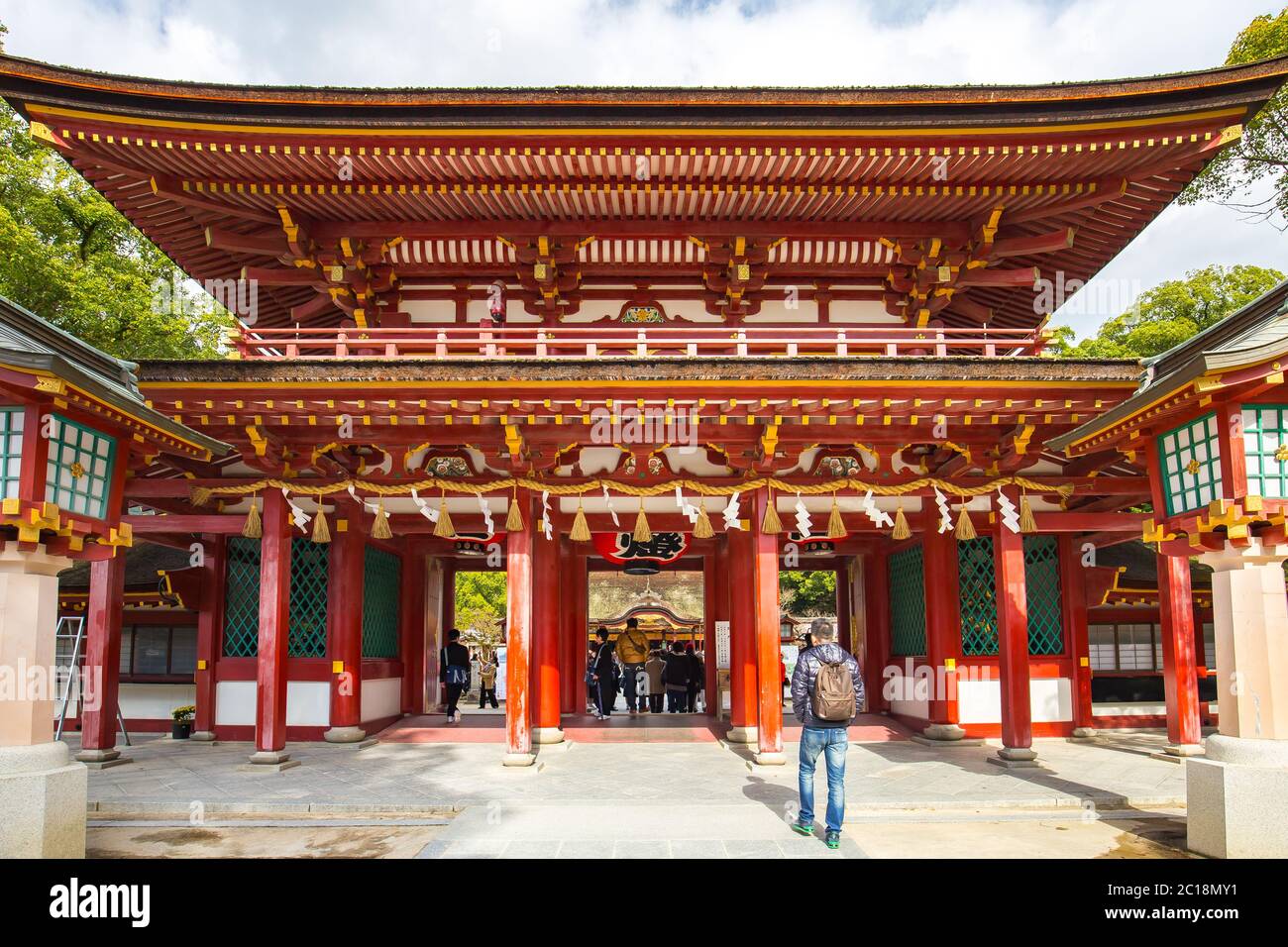 Tenmangu Shrine in Dazaifu, Fukuoka, Japan Stock Photo - Alamy