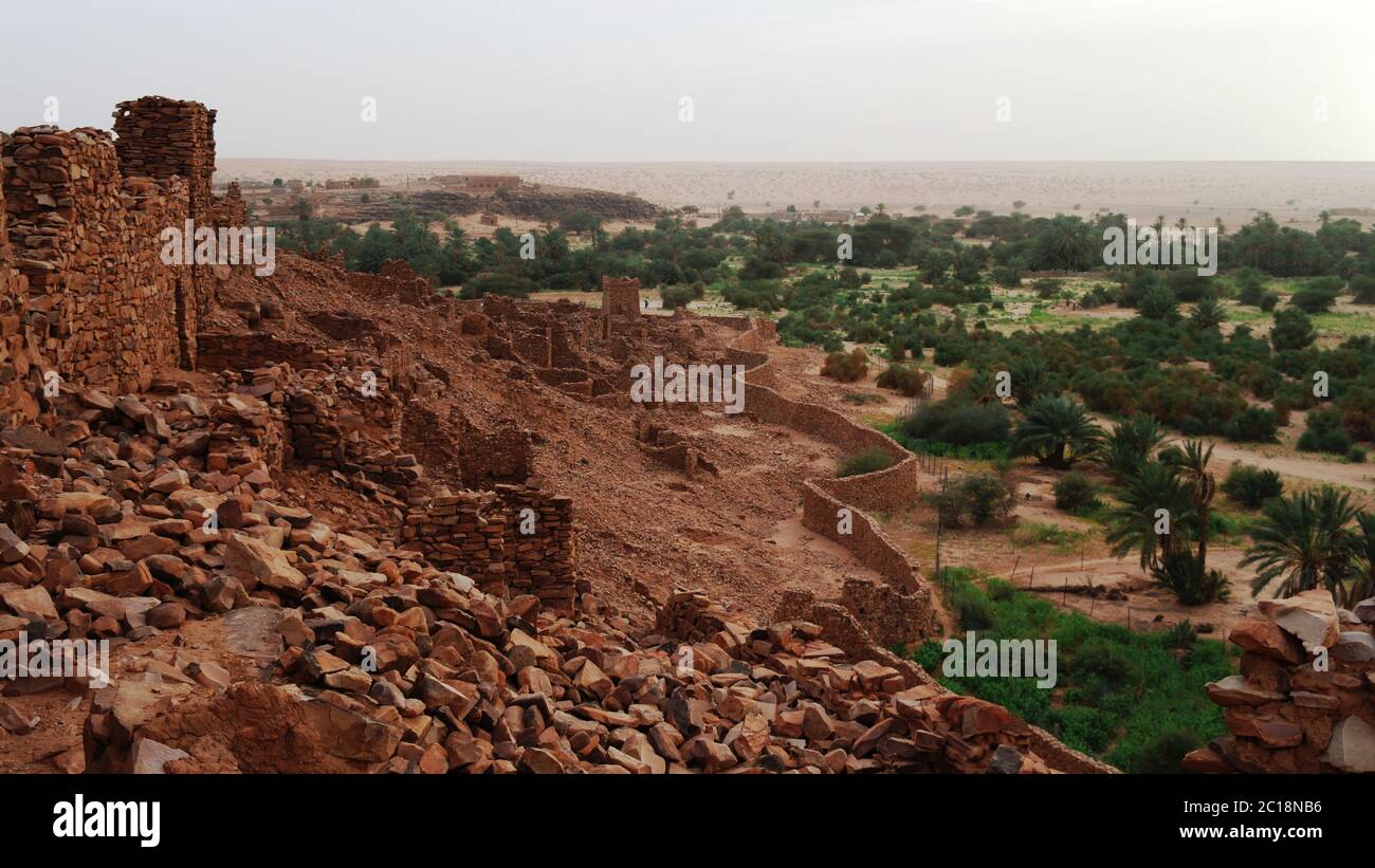 Ruins Of Ancient Ouadane High Resolution Stock Photography and Images ...