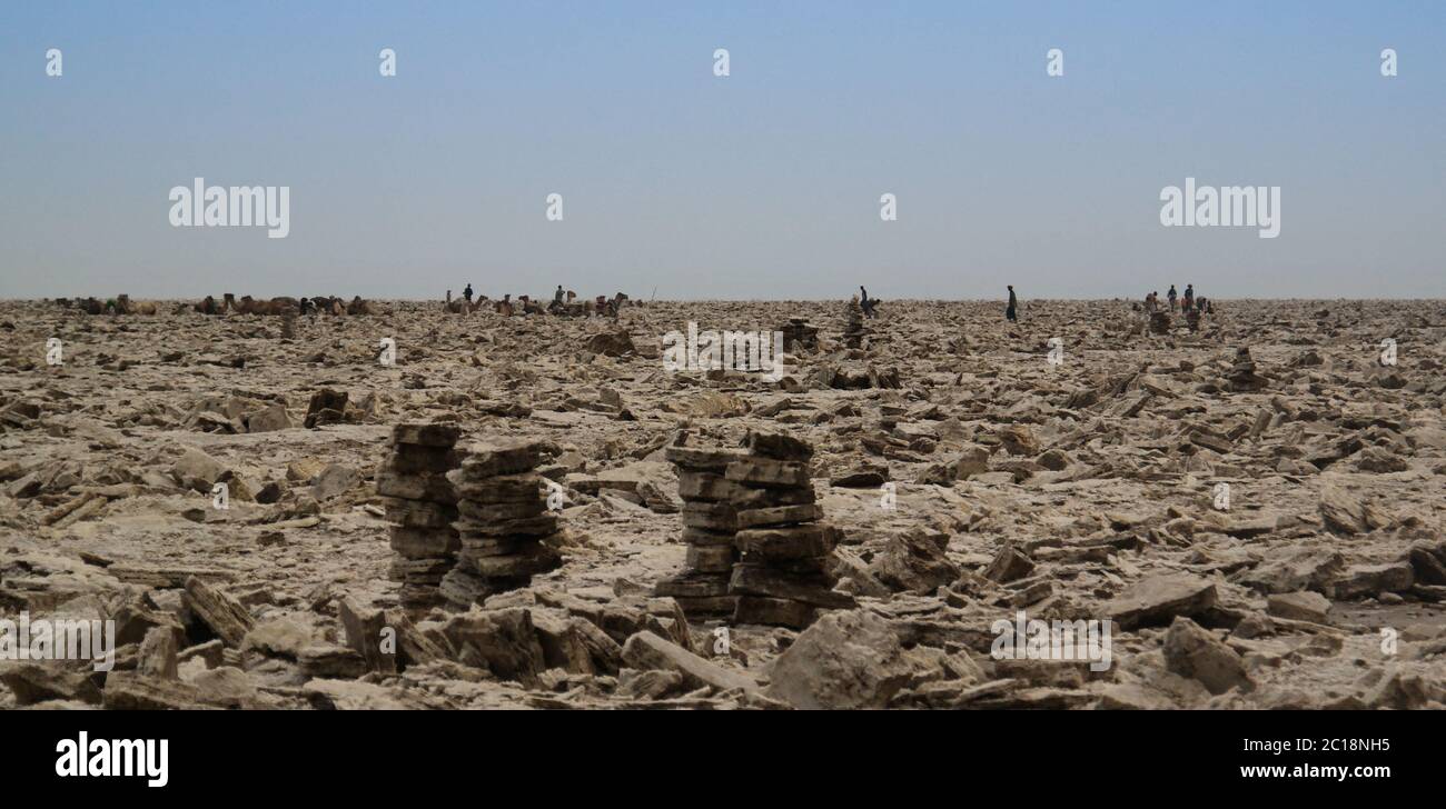 Afar Region Salt Production High Resolution Stock Photography and ...