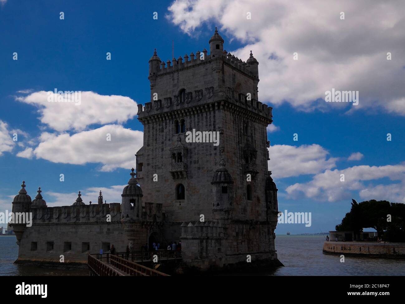 Exterior view belem tower hi-res stock photography and images - Alamy