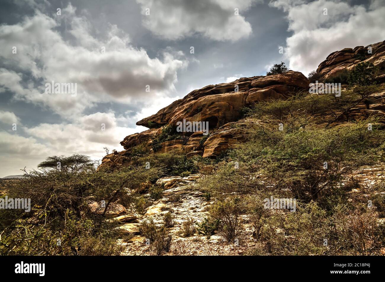 Laas gaal cave paintings somaliland hi-res stock photography and images ...