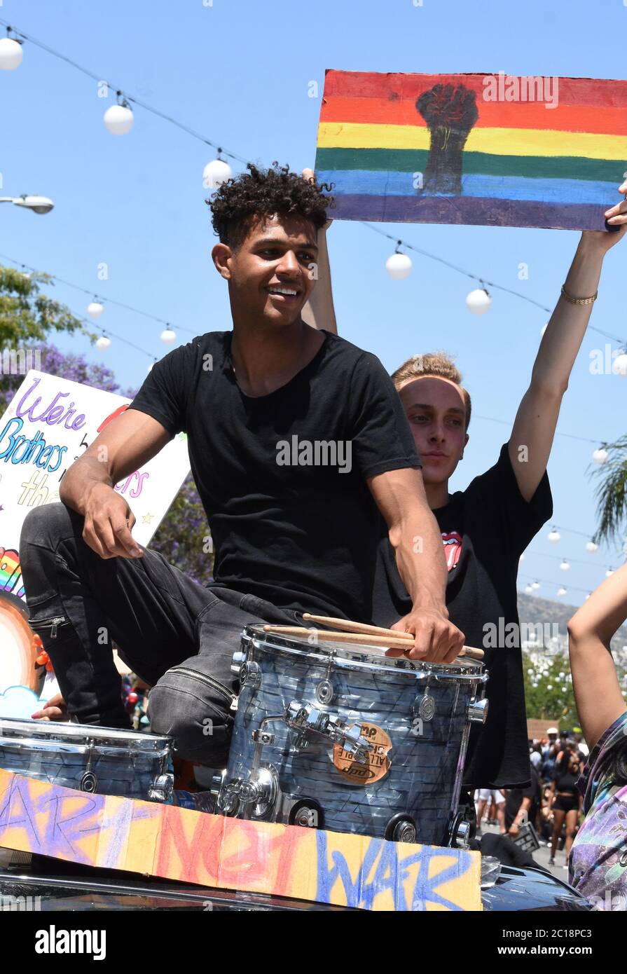West Hollywood, California, USA 14th June 2020 A general view of ...
