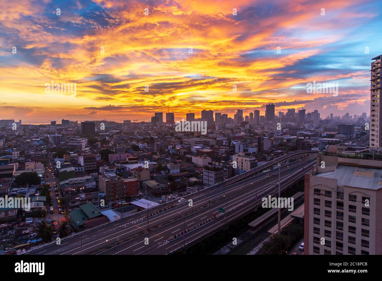 May 16, 2020 beautiful sunset at manila, Manila, Philippines Stock ...