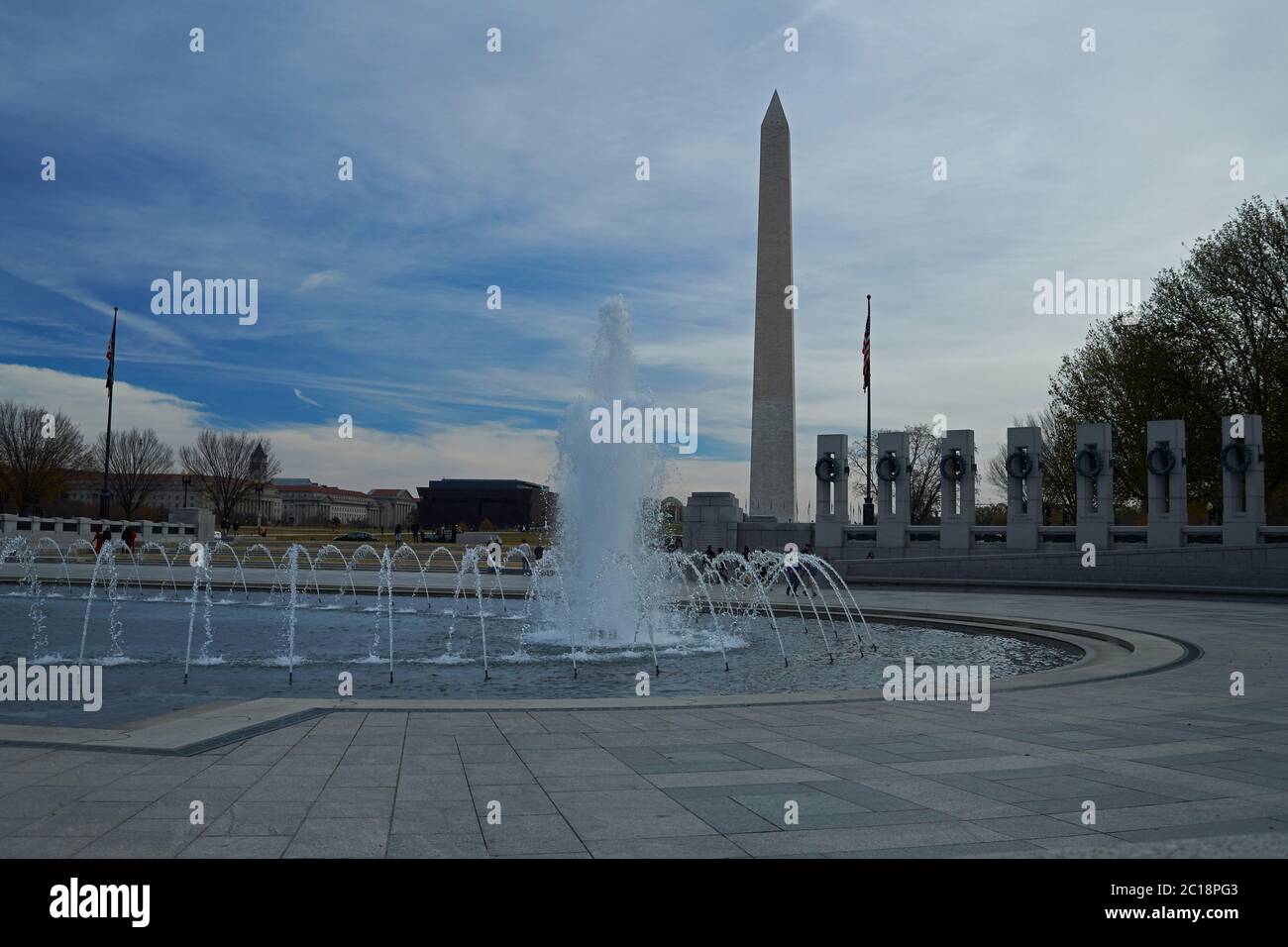 National Mall Monument in the city centre of Washington DC Stock Photo ...