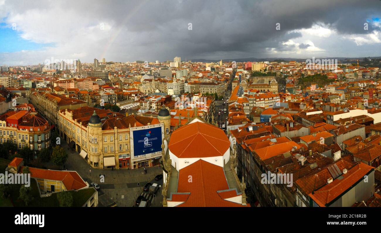 Porto aerial view hi-res stock photography and images - Alamy