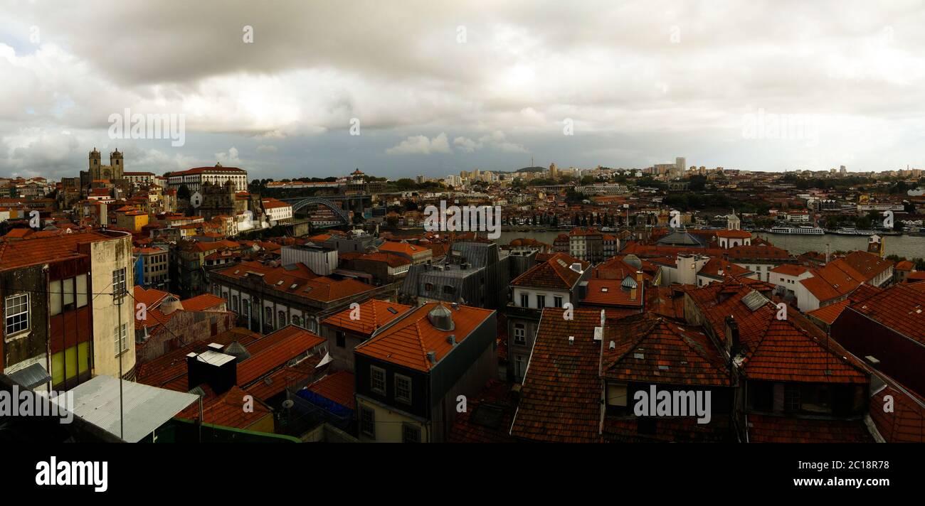 Porto aerial view hi-res stock photography and images - Alamy