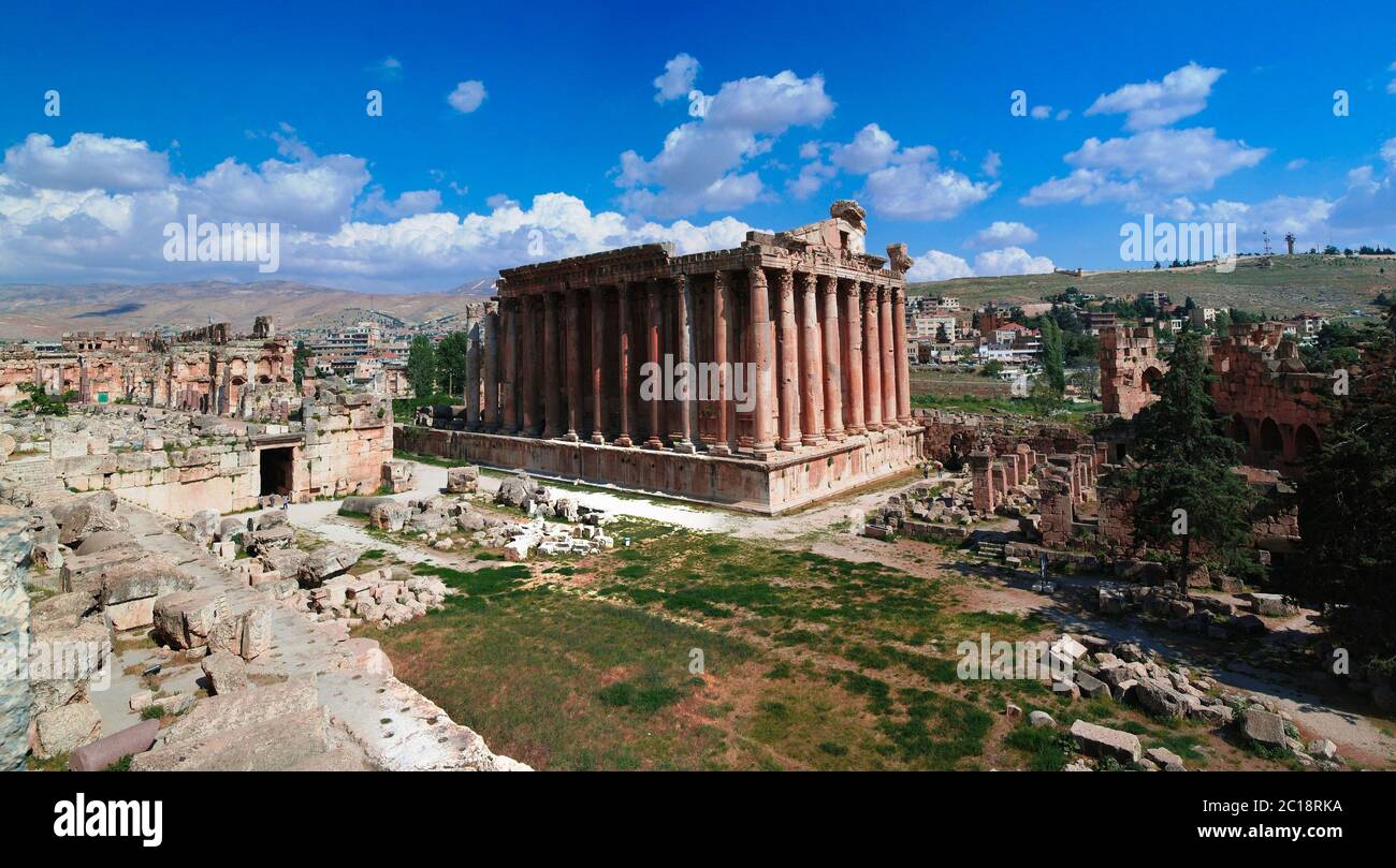 Ruins baalbek bekaa valley lebanon hi-res stock photography and images ...